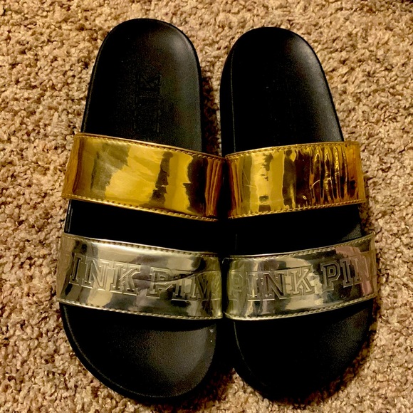 PINK Victoria's Secret | Shoes | Victorias Secret Slides | Poshmark
